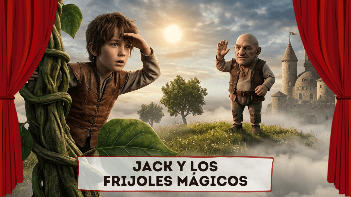 Adaptación a la obra: Jack y los frijoles mágicos (7 personajes)