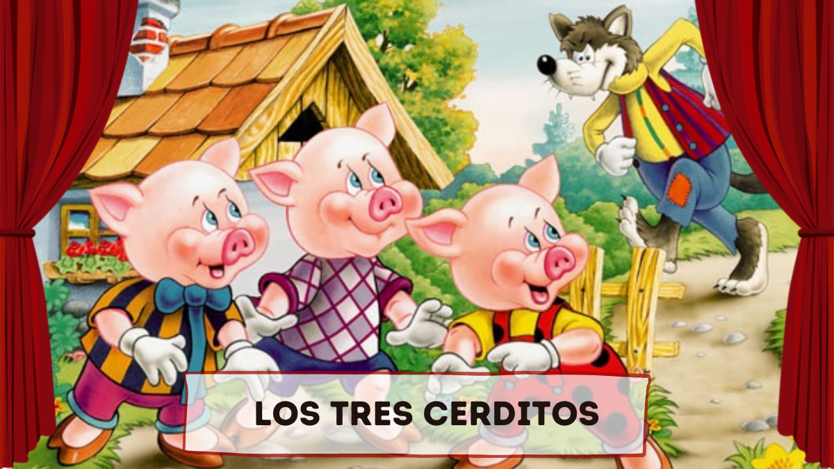 Adaptación a la obra: Los Tres Cerditos (5 personajes)