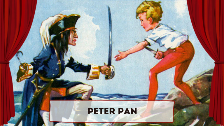 Adaptación de la obra de teatro Peter Pan (11 personajes)