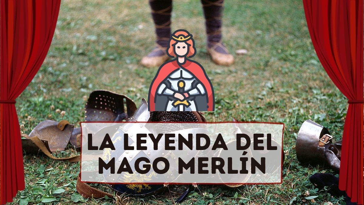 Obra de teatro corta del Mago Merlín y el Rey Arturo (5 personajes)