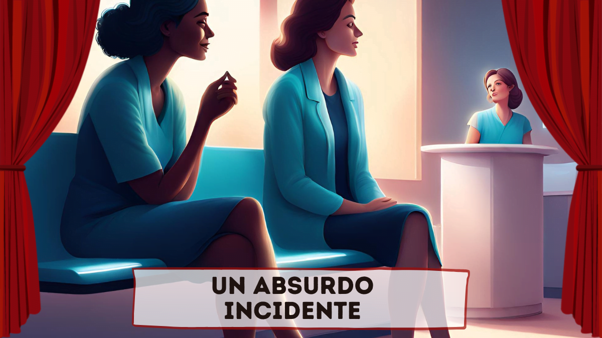 Obra de teatro de comedia absurda (4 personajes)